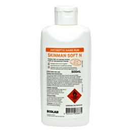 Skinman Soft N Alcohol Surgical Rub 500ml