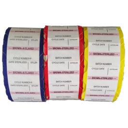 Steam Process Indicator Batch Labels Suretrax/Meditrax 700/Roll