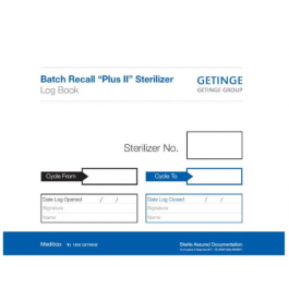 Meditrax Batch Recall Plus II Log Book