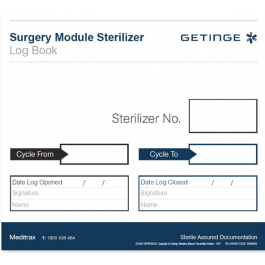 Meditrax Surgery Module Sterilizer Log Book