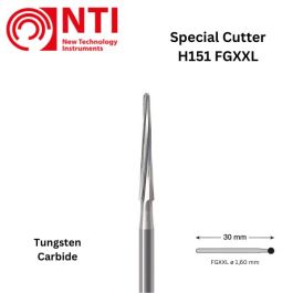 NTI TC Special Cutter (Zekrya) H151 (199) FGXXL (Extra Extra Long Shank ...