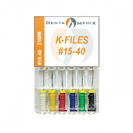 K Files 31mm 6 Pack DentaMedix Endodontic