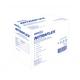Nitraflex Sterile Nitrile Gloves 50 pairs/Box