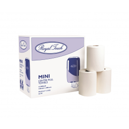 Royal Touch Mini Centre Pull Towel 20cm x 120m 12/Carton